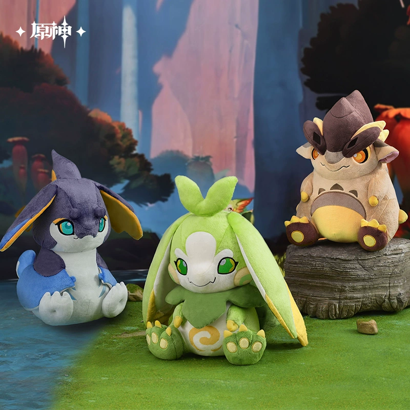 Genshin Saurian Plushie Natlan Official Genshin Merchandise