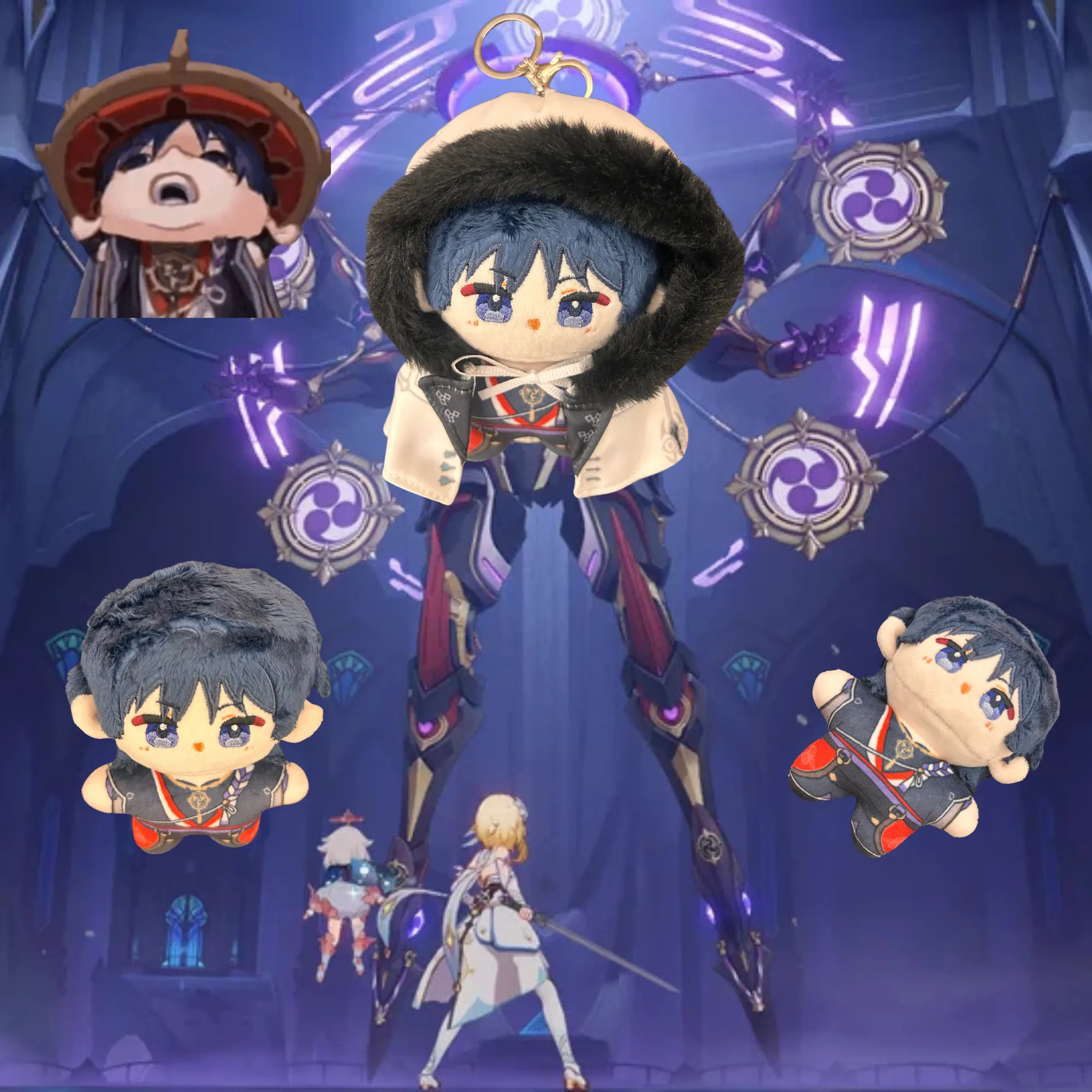 Genshin Impact Scaramouche Plushie Fatui Scaramouche Doll