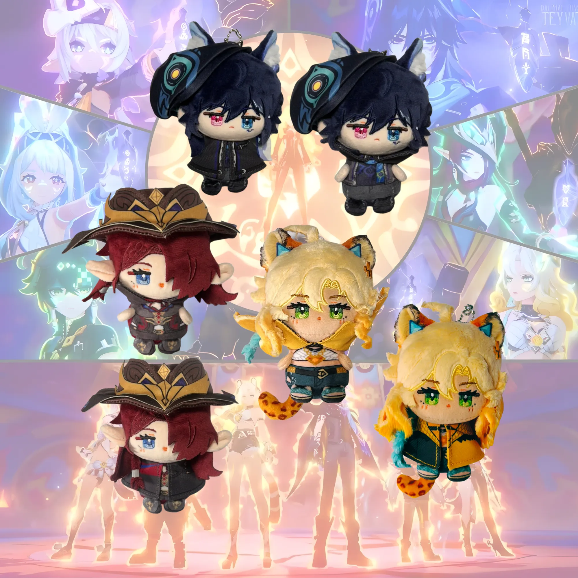 Genshin Natlan Ororon Plushie Xilonen Plushie Chasca Plushie